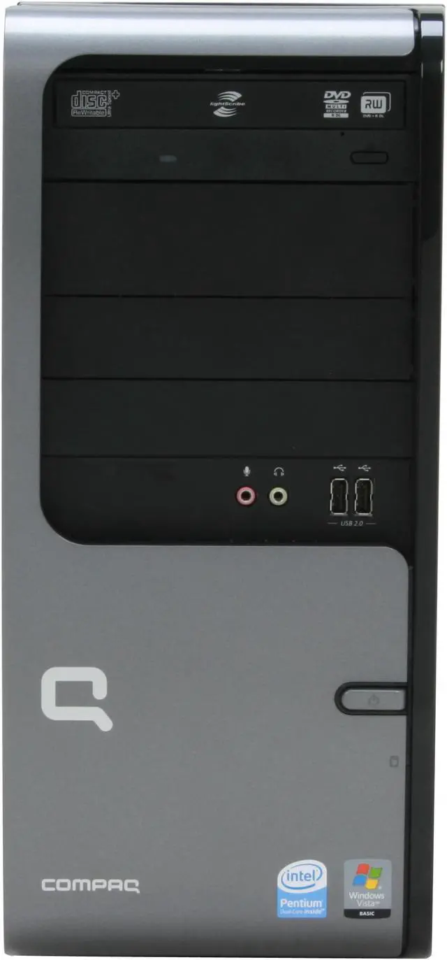 Refurbished: COMPAQ Desktop PC Presario SR5214X(GV441AAR) Intel Pentium ...