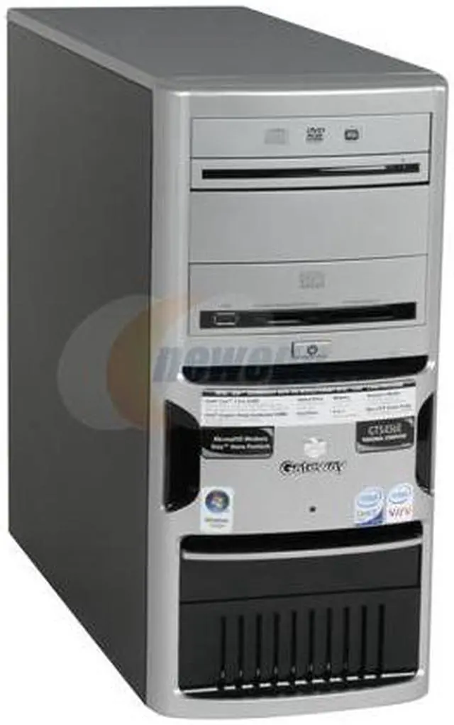 Refurbished: Gateway Desktop PC GT5436E - RA Intel Core 2 Duo E6300 1GB ...