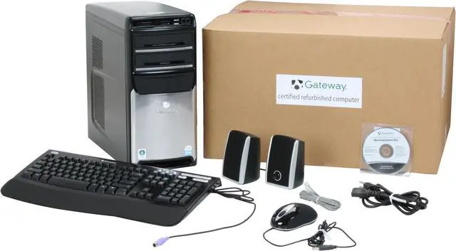 Refurbished: Gateway Desktop PC GT5622 - RA Intel Pentium E2160 3GB ...