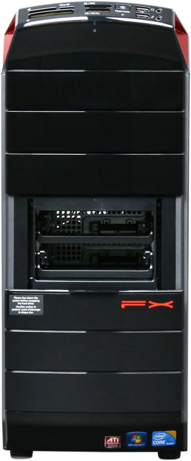 Gateway Desktop PC FX Series FX6840-23 Intel Core i7-860 8GB DDR3 1TB ...
