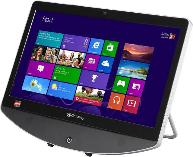 Refurbished: Gateway All-in-One PC ZX4250G-UW308-FB-R AMD E-350 4GB ...
