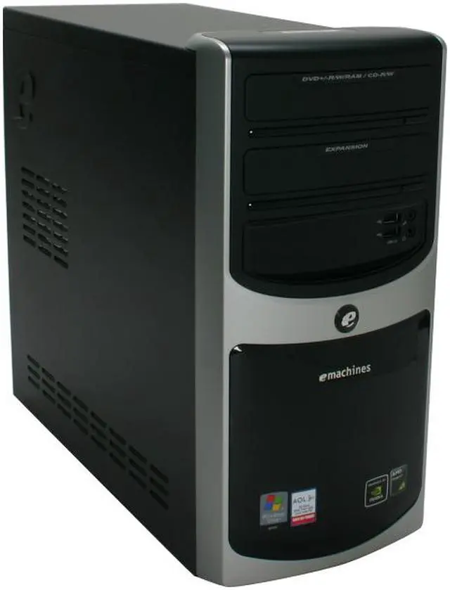 eMachines Desktop PC T3646 AMD Sempron LE-1250 1GB DDR2 160GB HDD ...