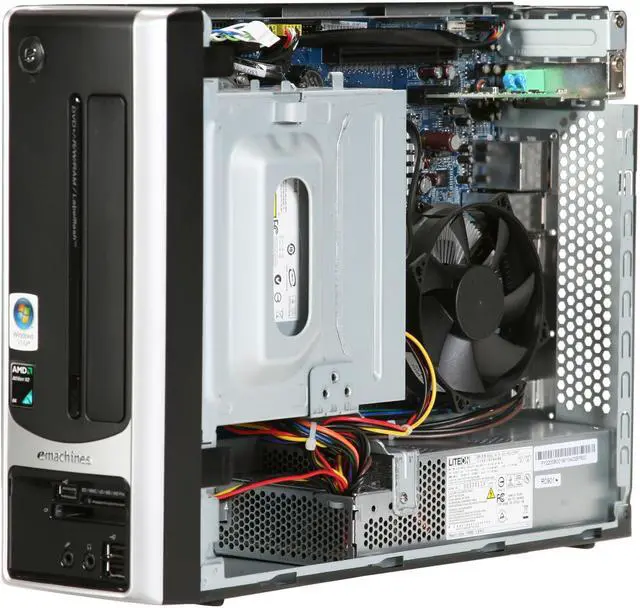 Open Box: eMachines Desktop PC ET1160-05 AMD Athlon 64 LE-1600 1GB DDR2 ...