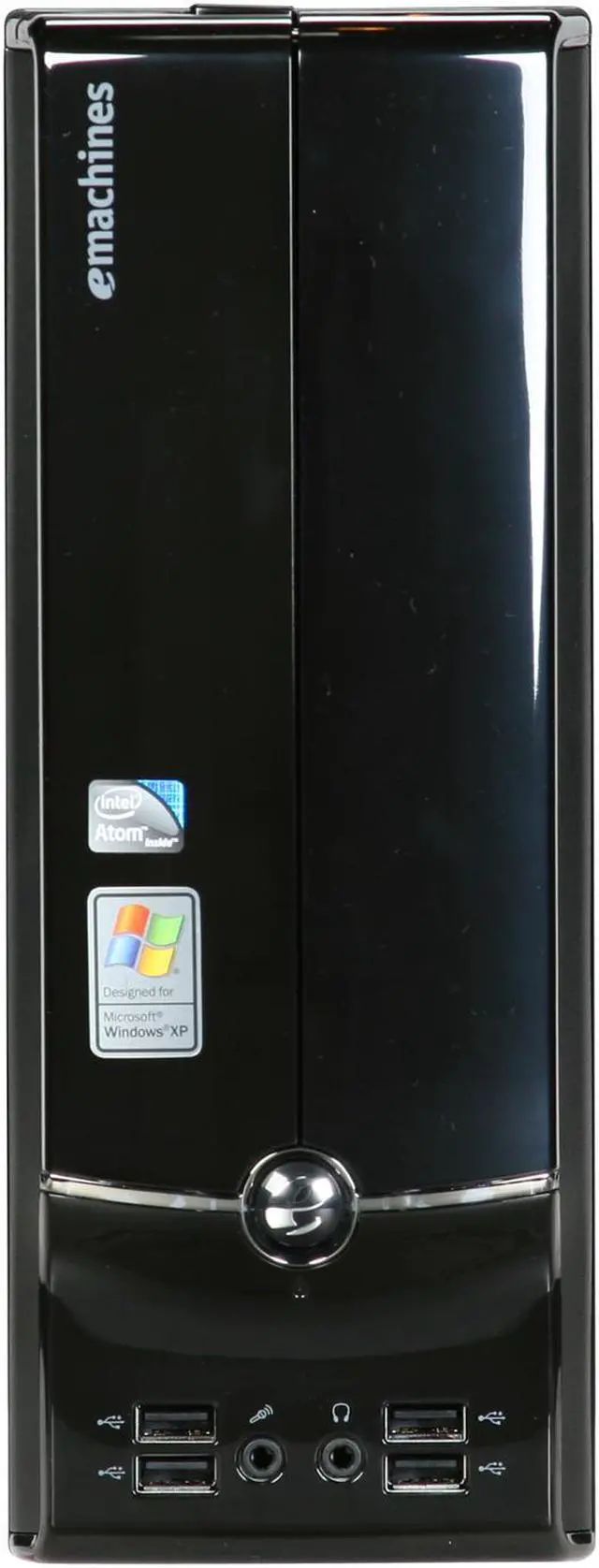 Open Box: eMachines Desktop PC EL1600-01 Intel Atom 230 1GB DDR2 160GB ...