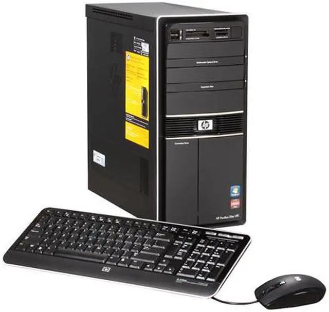 HP Desktop PC Pavilion Elite HPE-400F (BT470AA#ABA) AMD Phenom II X4 ...