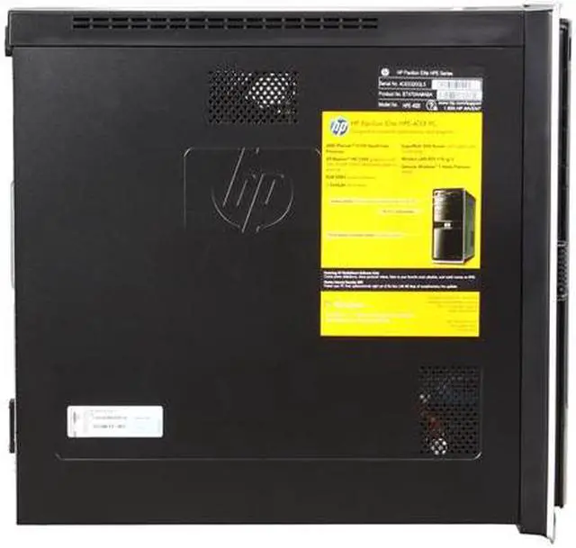 HP Desktop PC Pavilion Elite HPE-400F (BT470AA#ABA) AMD Phenom II X4 ...