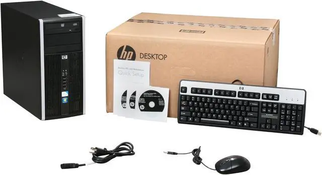 HP Compaq Desktop PC 6000 Pro (VS828UT#ABA) Intel Pentium E6600 2GB ...