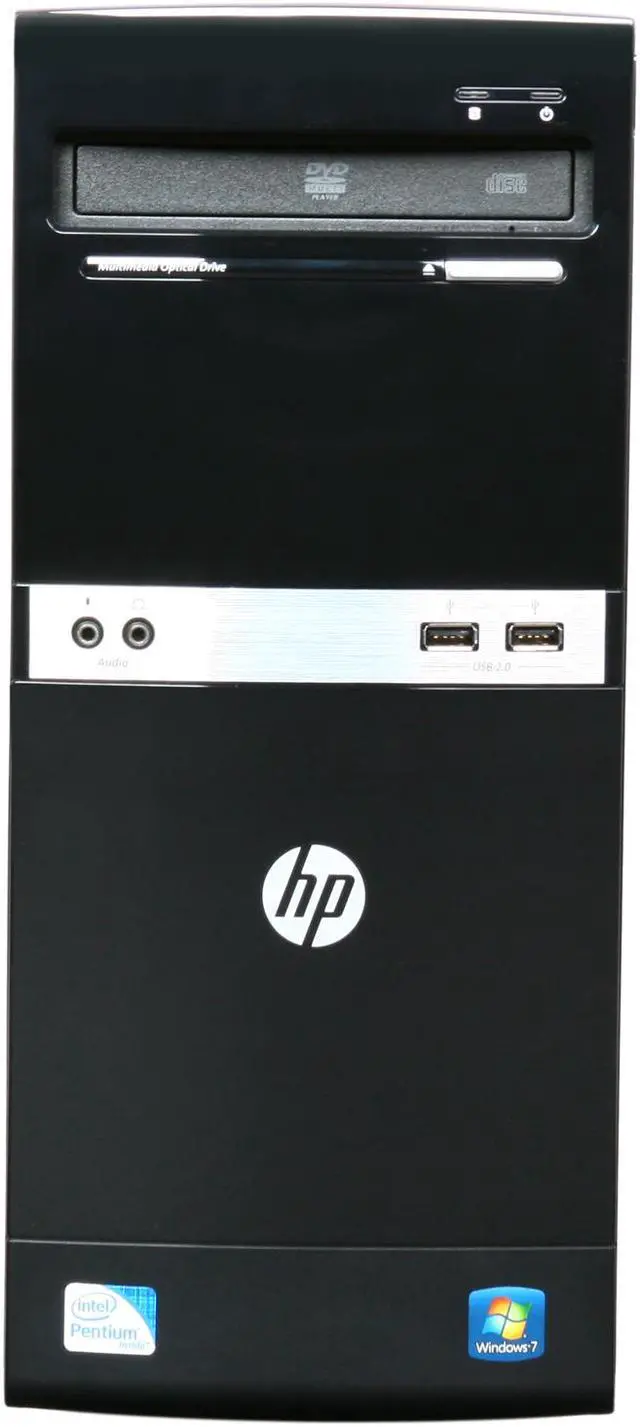 HP Desktop PC 500B (VS876UT#ABA) Intel Pentium E5700 2GB DDR3 320GB HDD ...