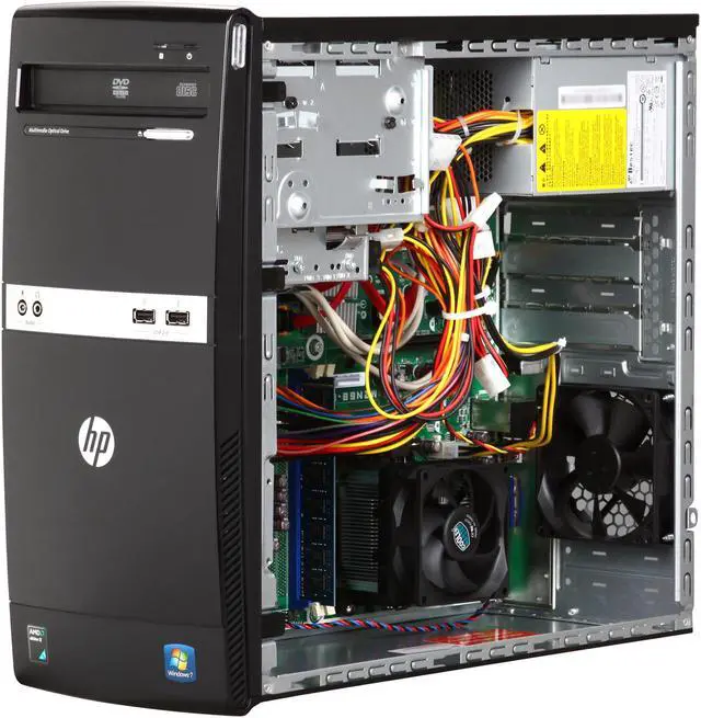 HP Desktop PC 505B (VS883UT#ABA) AMD Athlon II X2 220 2GB DDR3 250GB ...