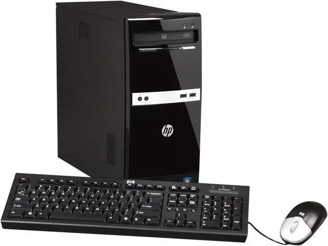 HP Desktop PC 500B (XZ826UT#ABA) Intel Pentium E5800 1GB DDR3 160GB HDD ...