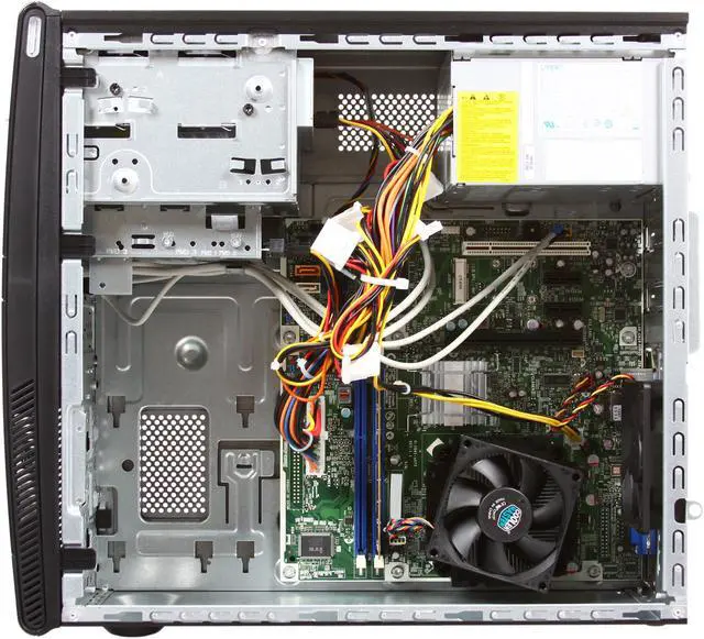 HP Desktop PC 500B (XZ827UT#ABA) Intel Pentium E5800 2GB DDR3 320GB HDD ...