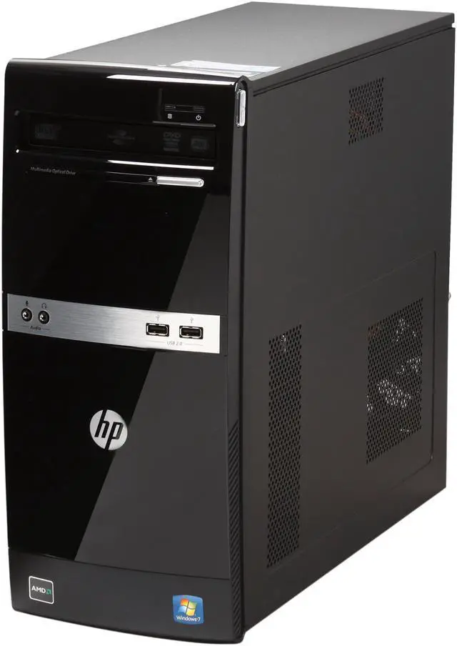 Open Box: HP Desktop PC 505B (XZ832UT#ABA) AMD Athlon II X3 450 2GB ...