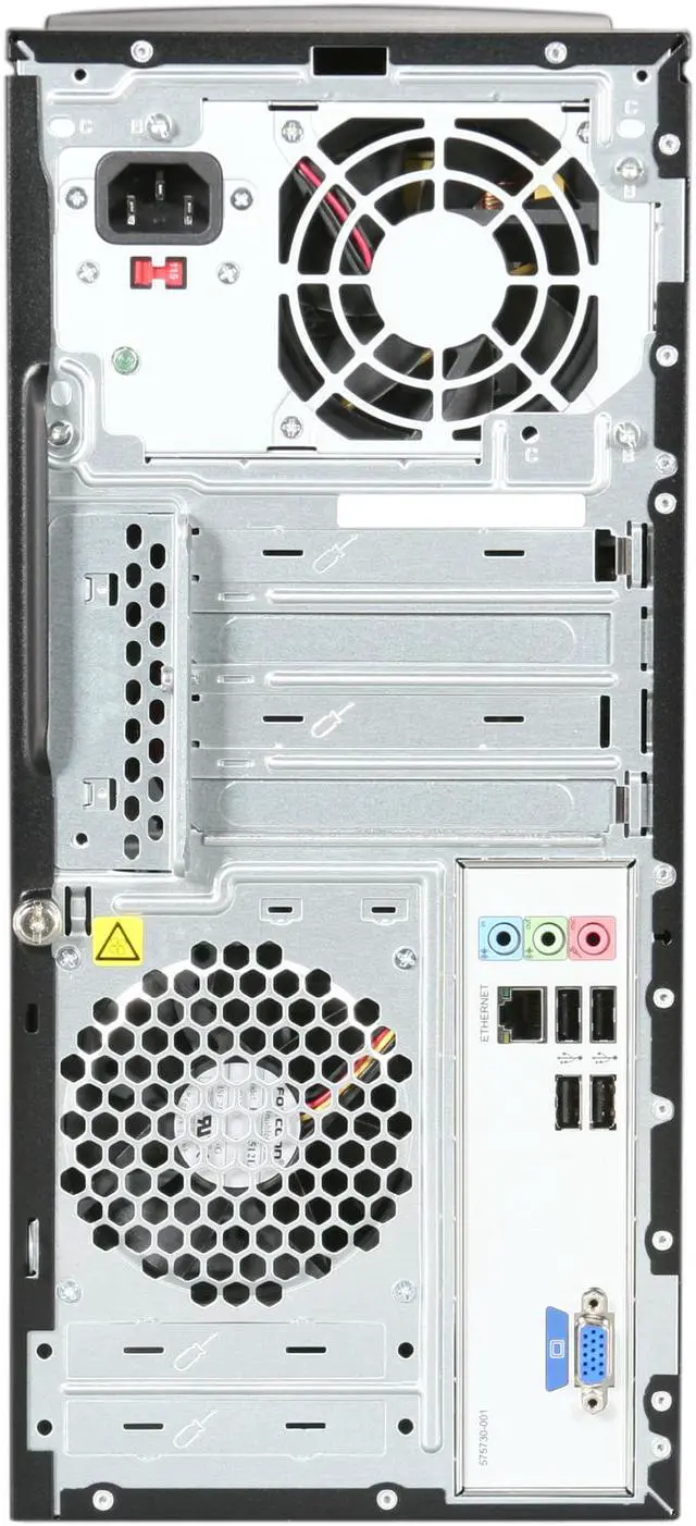 HP Desktop PC 500B (XZ825UT#ABA) Intel Core 2 Duo E7500 3GB DDR3 250GB ...