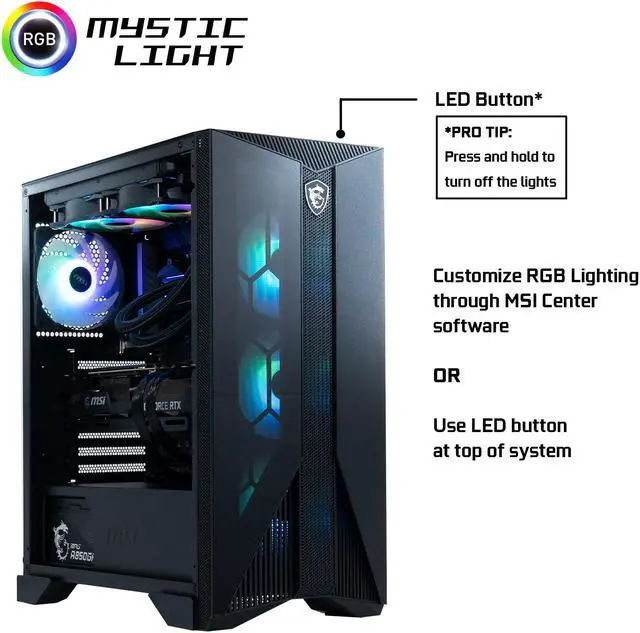 MSI Aegis Gaming PC with GeForce RTX 4080 - Newegg.ca