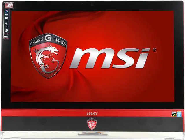 MSI All-in-One PC AG270 2PC-007US (9S6-AF1811-007) Intel Core i7-4860HQ ...