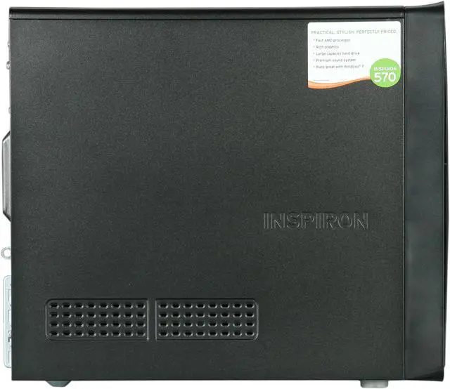 DELL Desktop PC Inspiron i570-7779BK AMD Athlon II X4 645 6GB DDR3 ...