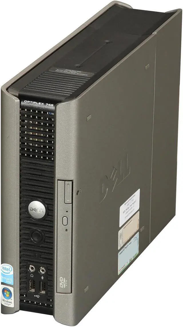 Refurbished: DELL Desktop PC OptiPlex 745 DTDEOP745-USFF1 2.80GHz 2GB ...