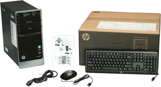 Open Box: HP Desktop PC Pavilion p7-1225 (QW839AA#ABA) AMD A8-3820 8GB ...