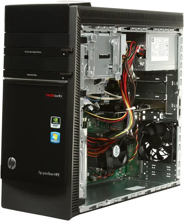 HP Desktop PC Pavilion H8-1230 (H2L73AA#ABA) AMD FX-Series FX-6120 10GB ...