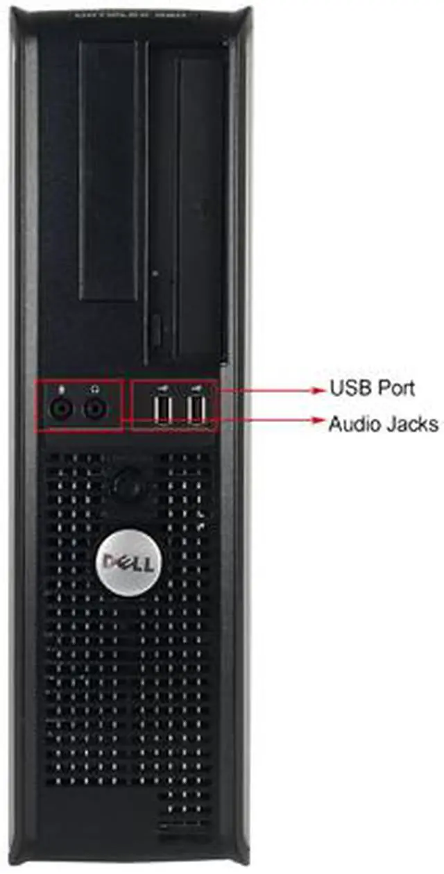 Refurbished: DELL Desktop Computer 580 AMD Athlon II X2 B26 4GB DDR3 ...
