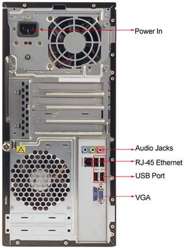 Refurbished: HP Desktop Computer 505B AMD Athlon II X2 220 2GB DDR3 ...