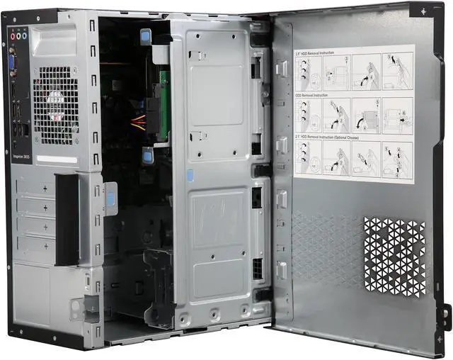 DELL Desktop Computer Inspiron 3655 i3655-3852BLK AMD A8-7410 8 GB ...