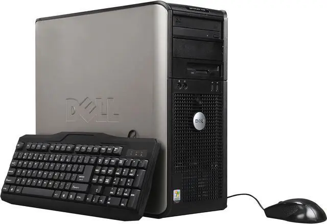 Refurbished: DELL Desktop PC OptiPlex 745 Intel Core 2 Duo E6300 4 GB ...