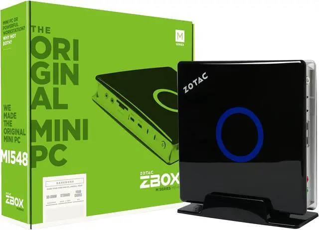 Open Box: ZOTAC M Series ZBOX MI548, Multi-Purpose Mini PC, Intel Core ...