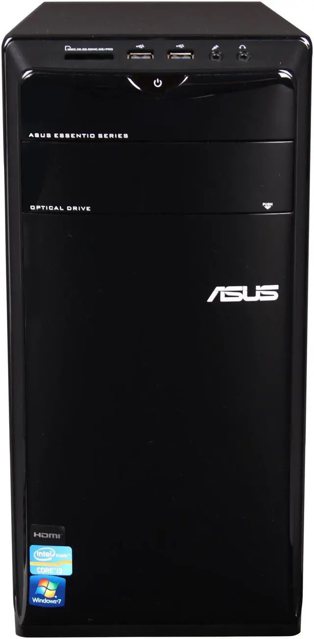 Open Box: ASUS Desktop PC Essentio CM6730-US-2AA Intel Core i3-2120 4GB ...