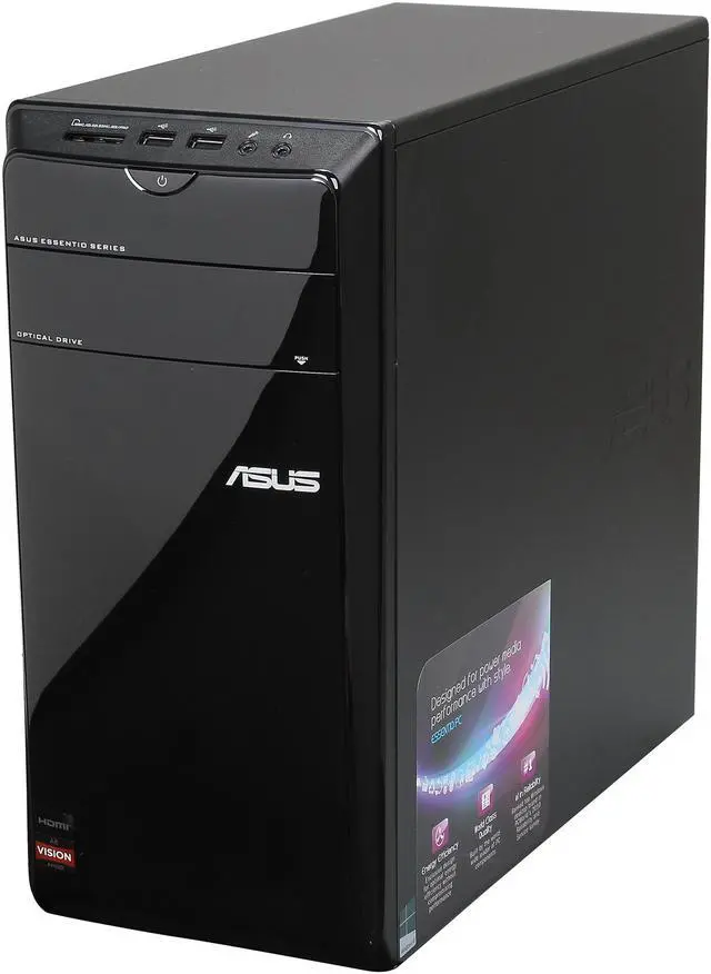 Open Box: ASUS Desktop PC CM1740-US002S AMD A6-3620 6GB DDR3 1TB HDD ...