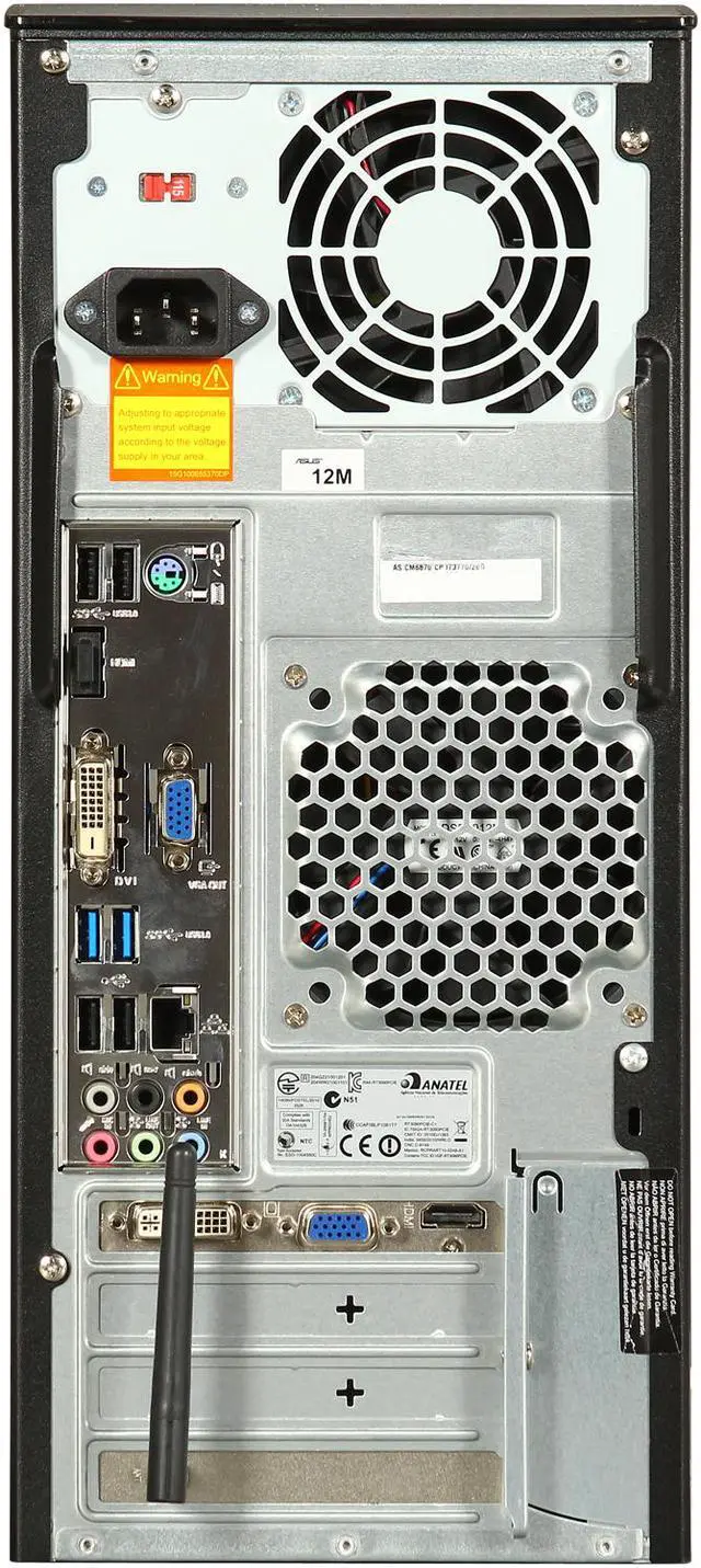Refurbished: ASUS Desktop PC CM6870-US-3AC Intel Core i7-3770 8GB DDR3 ...
