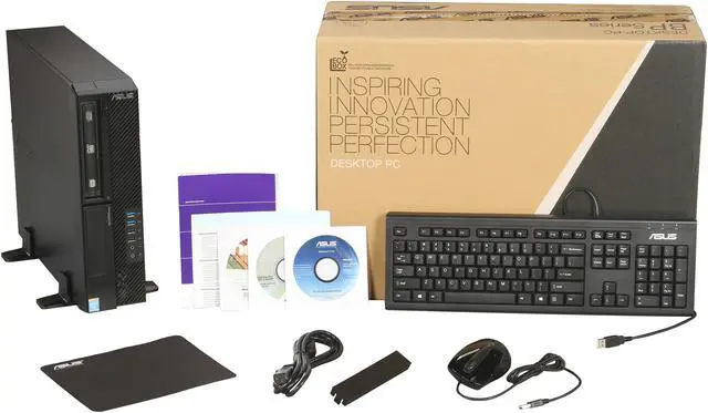 ASUS Desktop PC BP1AE-I5457S002B Intel Core i5-4570S 4GB DDR3 500GB HDD ...