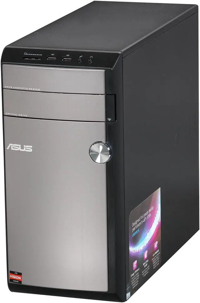 Refurbished: ASUS Desktop PC DTASCM1435CA002 AMD A8-5500 4GB DDR3 1TB ...
