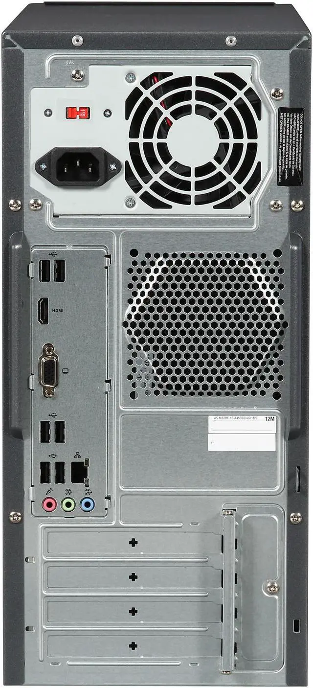 Open Box: ASUS Desktop PC M32BF-US004O AMD A4-5300 4GB DDR3 1TB HDD AMD ...