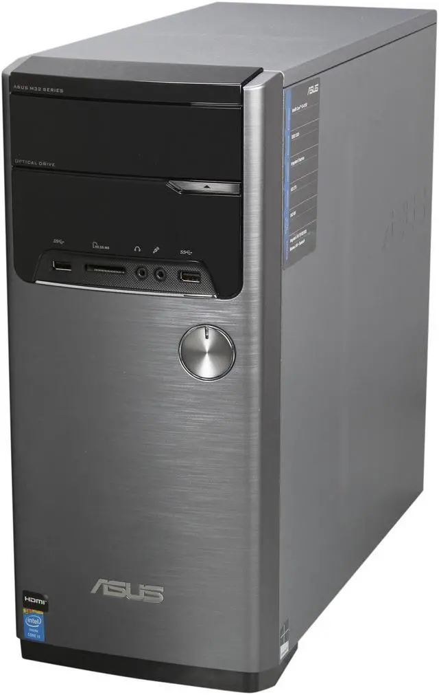 ASUS Desktop PC M32AD-US003S Intel Core i3-4150 8GB DDR3 2TB HDD ...