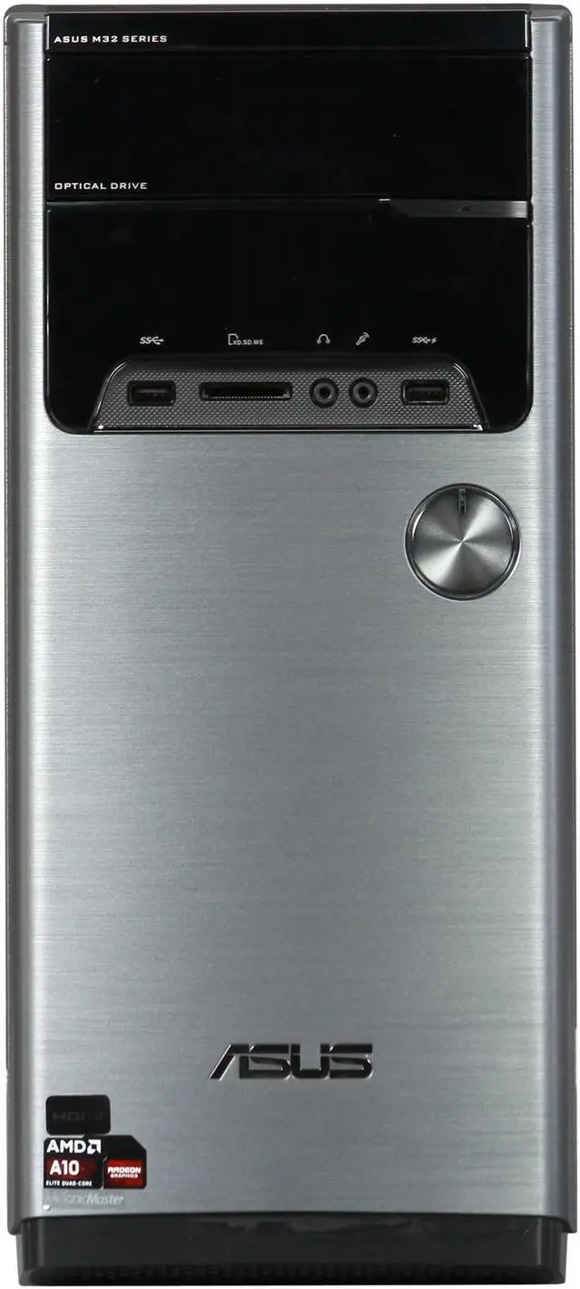 ASUS Desktop PC M32BF-US007S AMD A10-6700 12GB DDR3 2TB HDD AMD Radeon ...