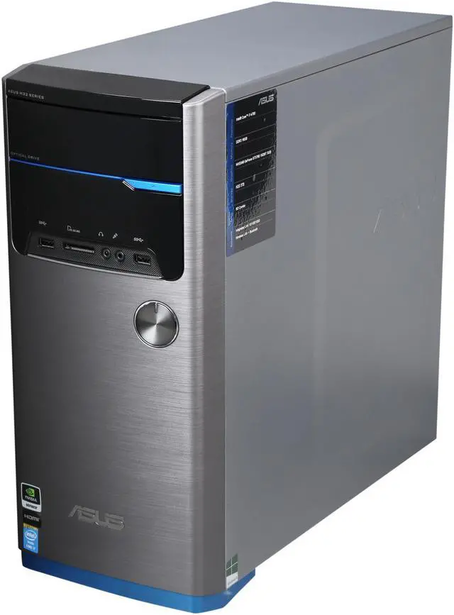 Open Box: ASUS Desktop PC M32AD-US019S Intel Core i7-4790 16GB DDR3 3TB ...