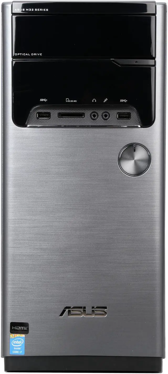 ASUS Desktop PC M32AD-US034S Intel Core i7-4790 8GB DDR3 1TB HDD ...