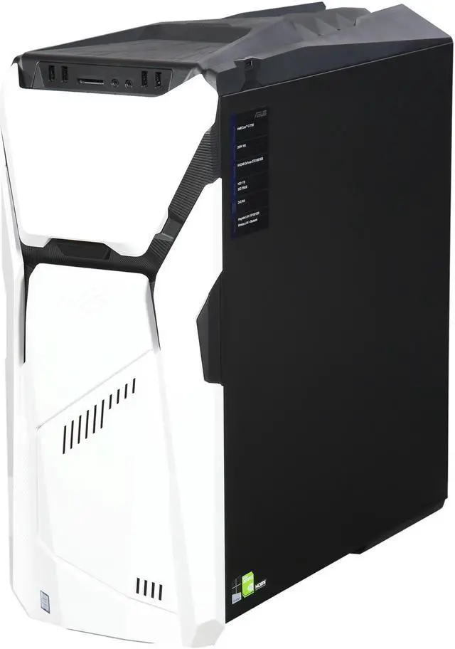 ASUS ROG STRIX GD30 Gaming Desktop, NV GeForce GTX 1060 6GB Graphics ...