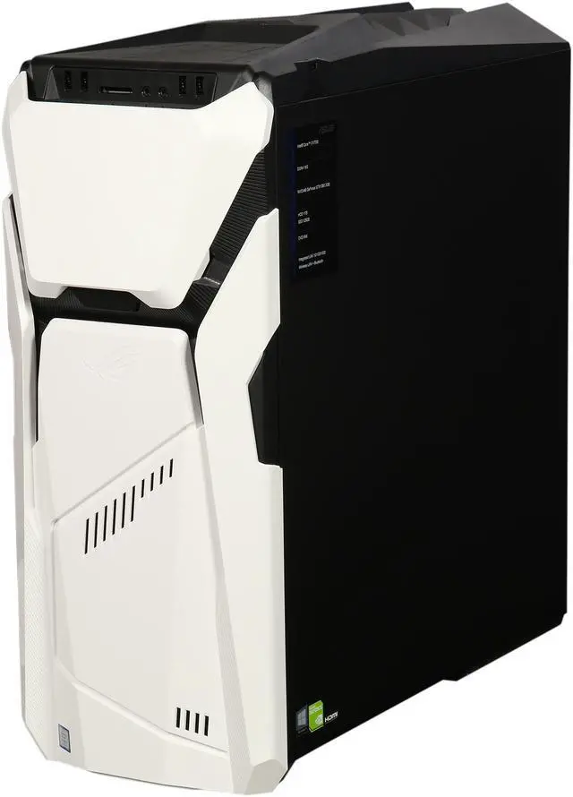 ASUS ROG STRIX GD30CI ATX Gaming Desktop, Intel Core i7-7700 Processor, GeForce GTX 1060, 16 GB ...