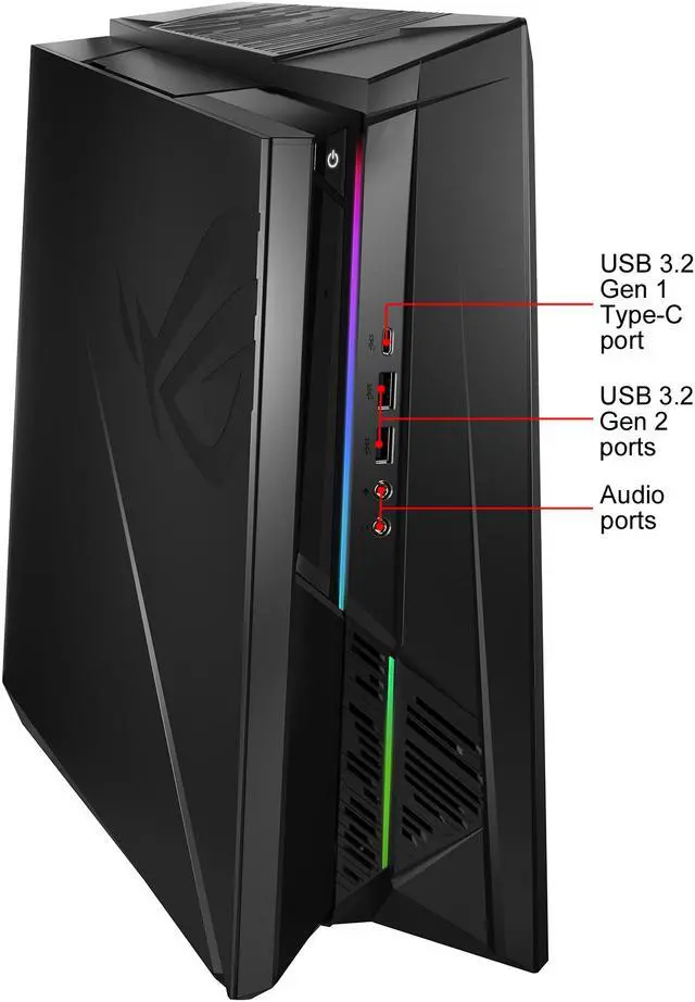 ROG Huracan G21 Compact Gaming Desktop, Unlocked Intel Core i7-9700K ...