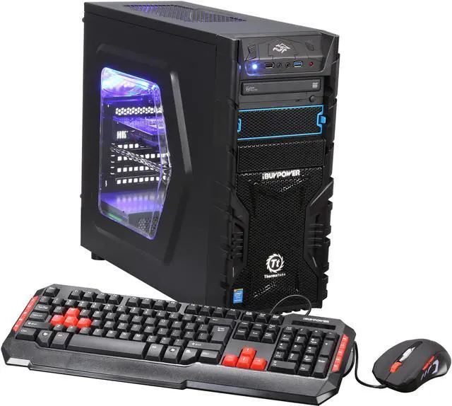 iBUYPOWER Desktop PC VERSA SERIES NE739OC Intel Pentium G3258 8GB DDR3 ...