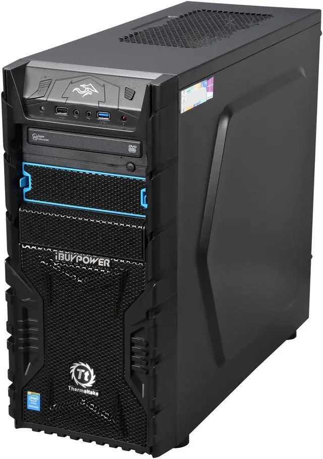 iBUYPOWER Desktop PC VERSA SERIES NE739OC Intel Pentium G3258 8GB DDR3 ...