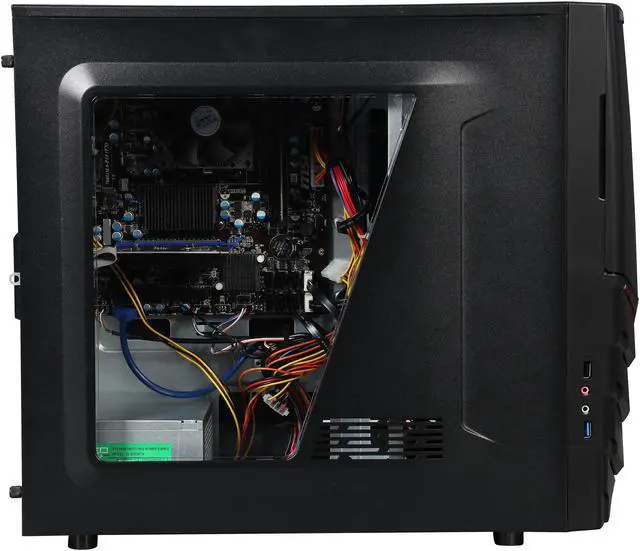 Open Box: iBUYPOWER Desktop Computer NE54W 4GB DDR3 500GB HDD Windows 8 ...