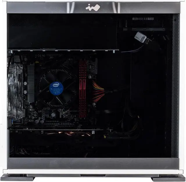 Open Box: iBUYPOWER Desktop Computer NE4150AEW Intel Core i7-7700 16GB ...