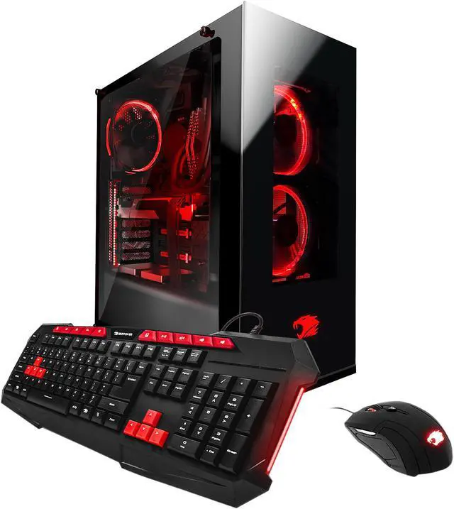 iBUYPOWER Battlebox Essential Desktop Computer NE8420Ki Intel Core i7 ...