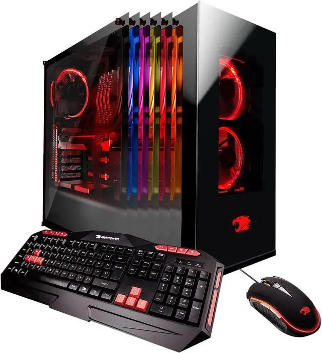 iBUYPOWER Gaming Desktop Element 042i Intel Core i7-8700K 16GB DDR4 1TB ...