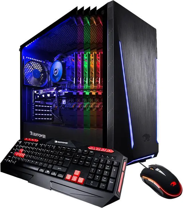 iBUYPOWER Gaming Desktop Trace2 063i Intel Core i7-8700 16GB DDR4 1TB ...