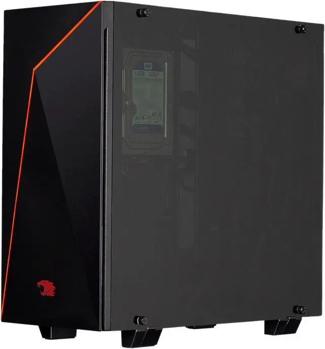 iBUYPOWER Gaming Desktop Slate 056A AMD Ryzen 7 2700X 16GB DDR4 1TB HDD ...