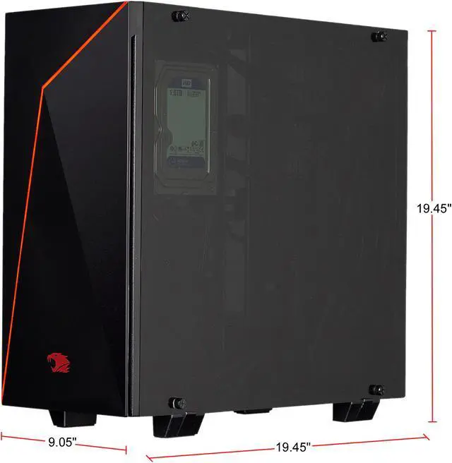 iBUYPOWER Gaming Desktop Mainstream Arc 060A AMD Ryzen 3 1200 8GB DDR4 ...